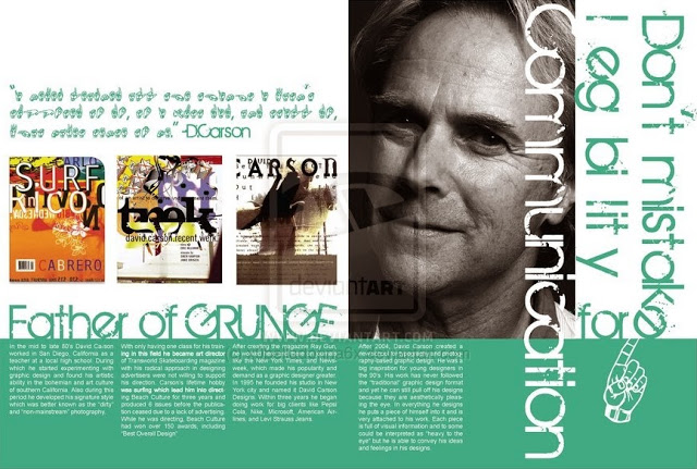 David Carson: Graphic Design That Communicates - Khir Khalid